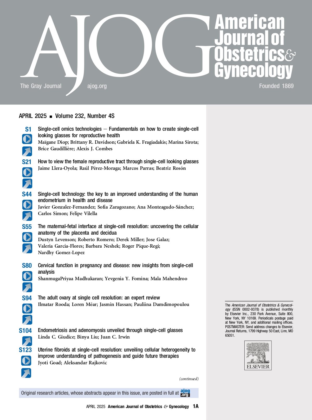 The Carlos Simon Foundation participates in AJOG’s special issue on ...